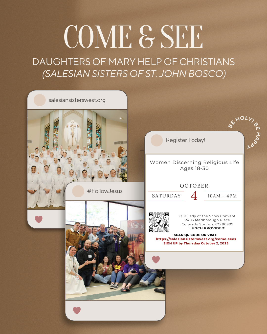 Come and See - Women Discerning Religious Life