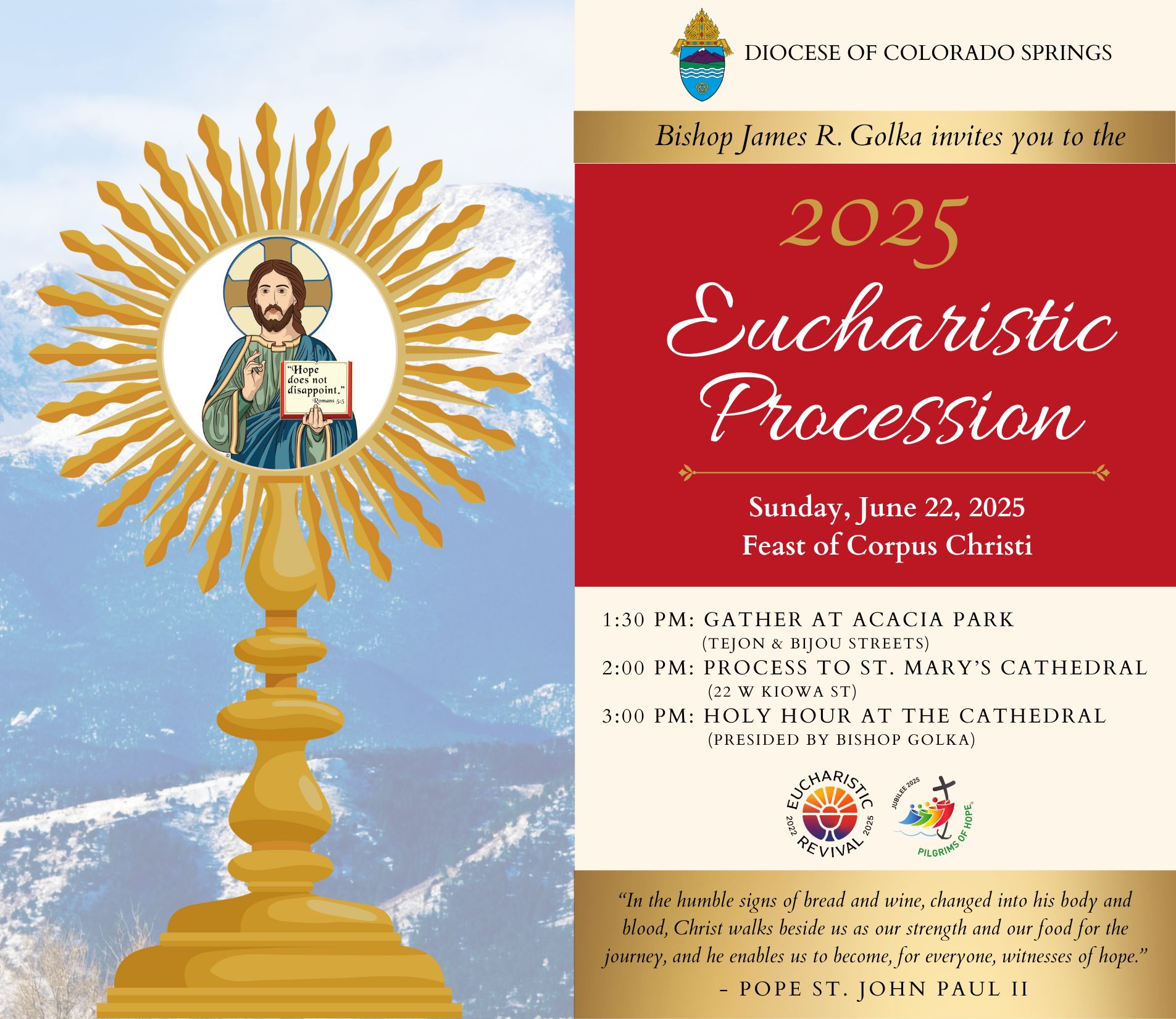 2025 Eucharistic Procession